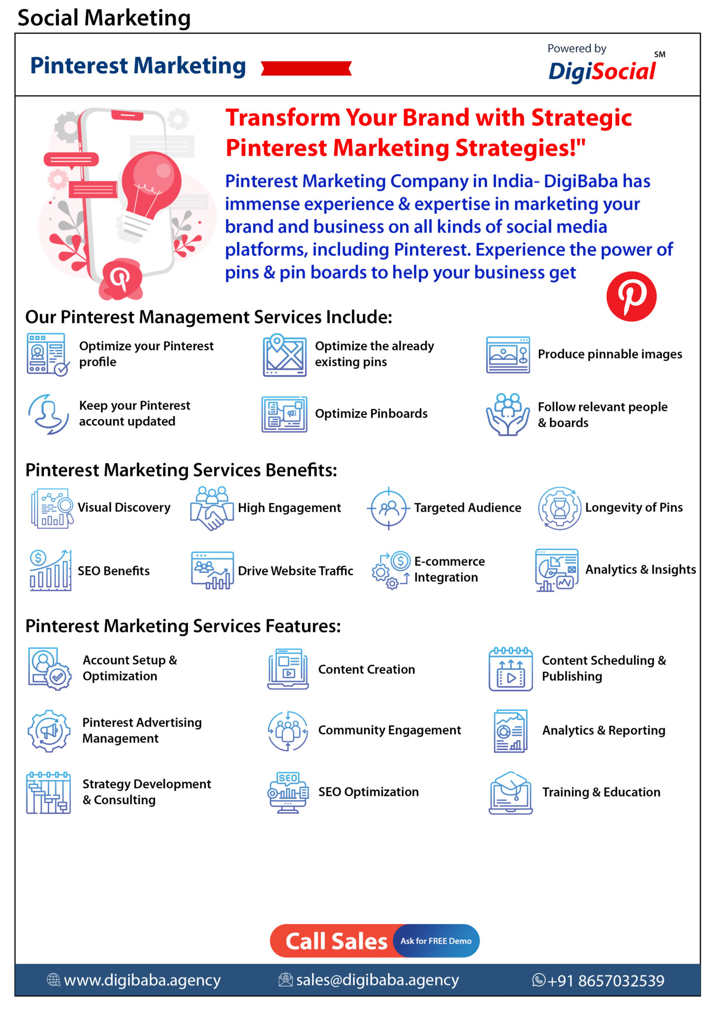 Pinterest Marketing - Digibaba Digital Marketing Agency