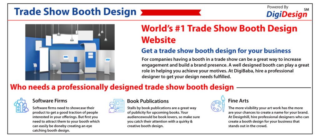 Trade Show Booth Design - Digibaba Digital Marketing Agency